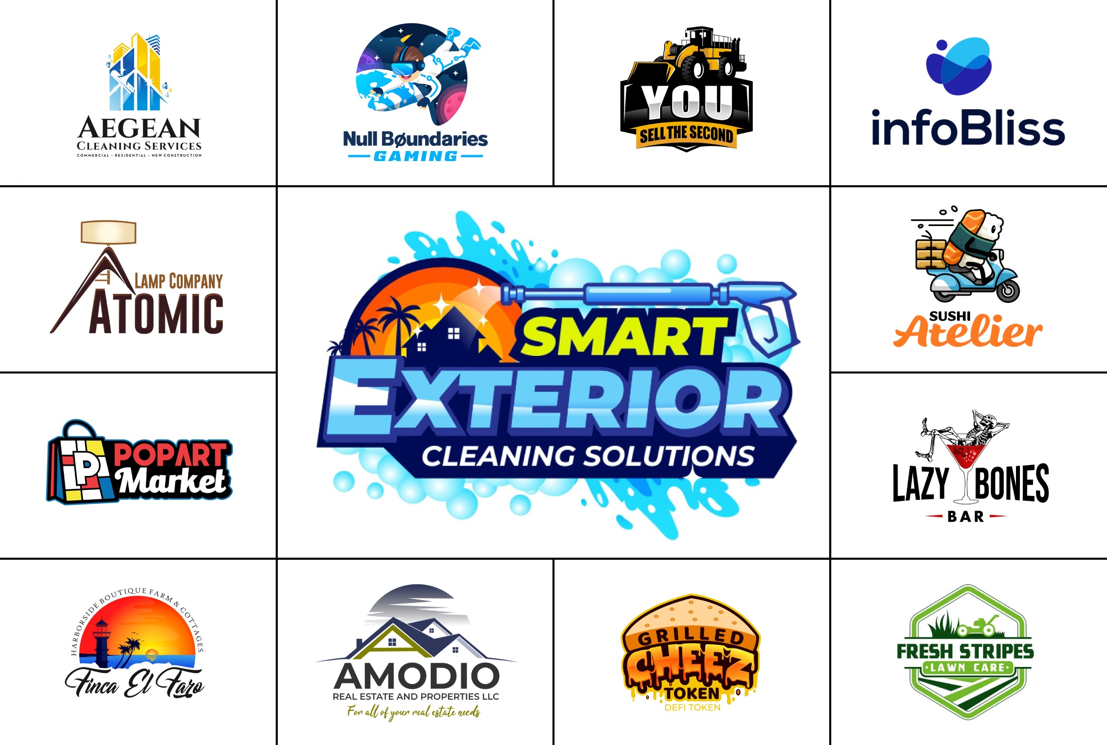 5 Creative Logo Design Concepts For Your Branding | Legiit