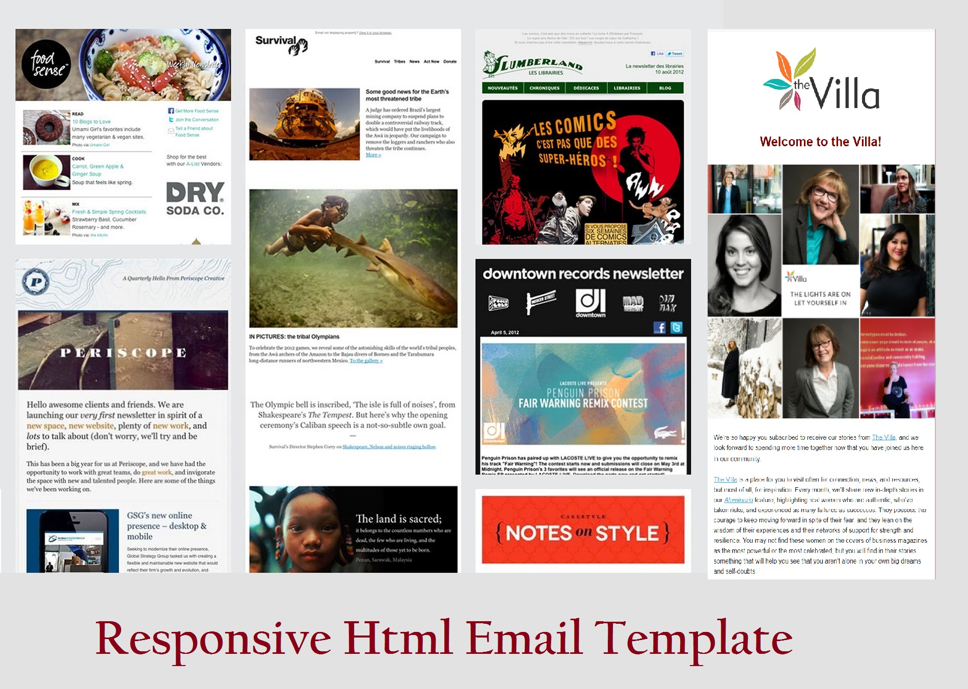 I Will Design Responsive Html Email Template / Newsletter Template | Legiit