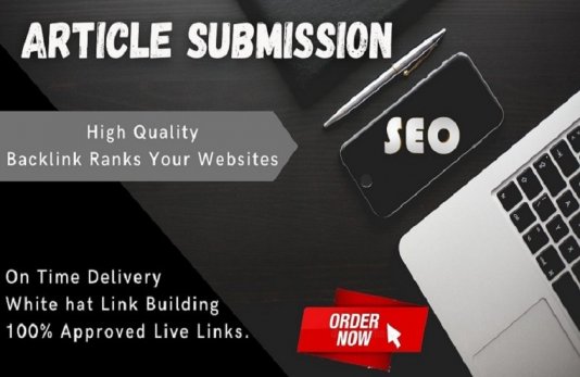Manually Article Submissions On High Authority | Legiit