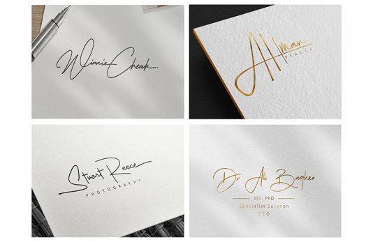 Design A Professional Signature Logo | Legiit