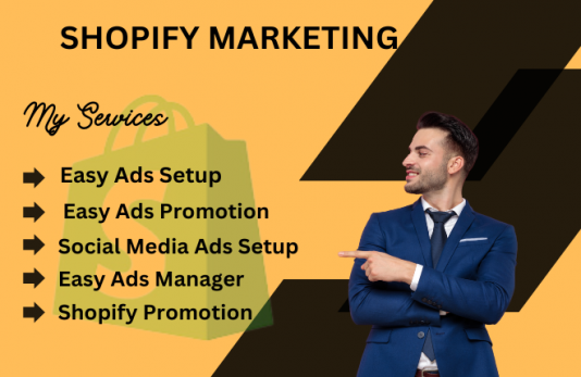 Shopify Store Promotion Easy Ads Social Media Ads | Legiit