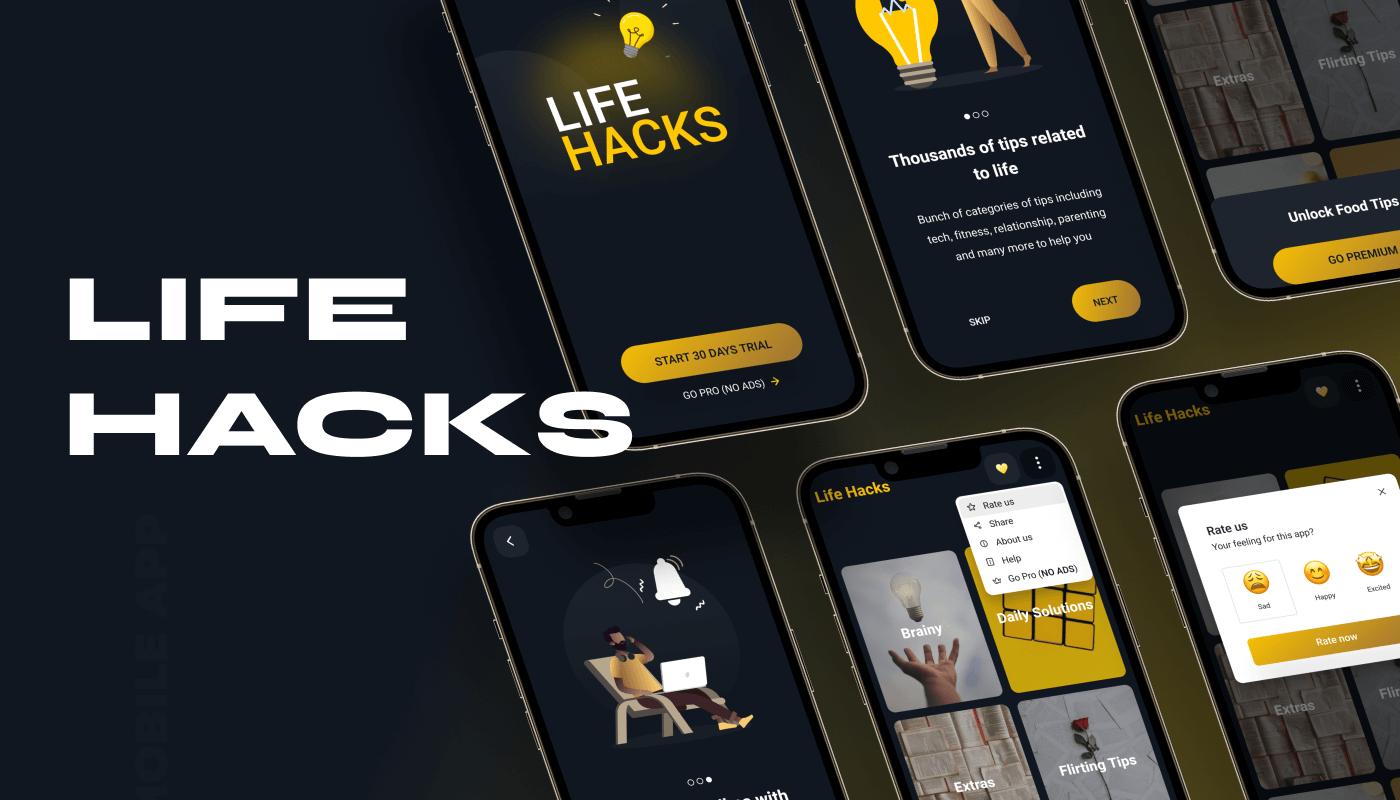 Create Unique Mobile UI Design For You | Legiit