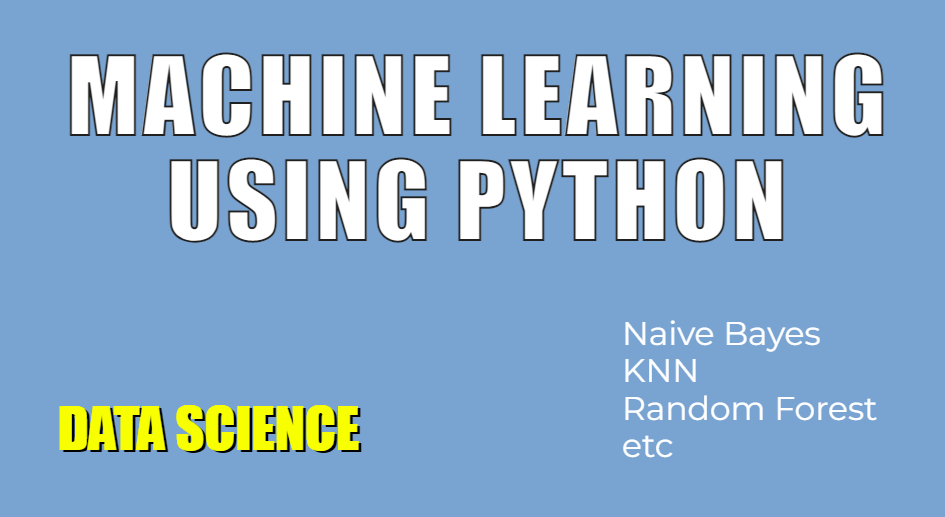 Machine Learning Using Python Legiit 