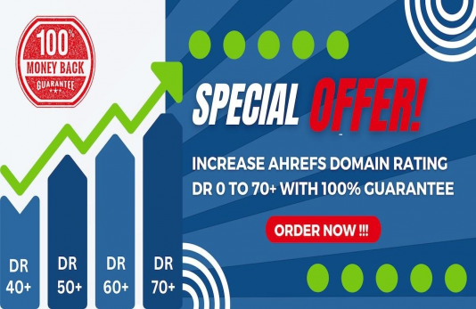 Increase Domain Rating Up To DR 70+ | Legiit