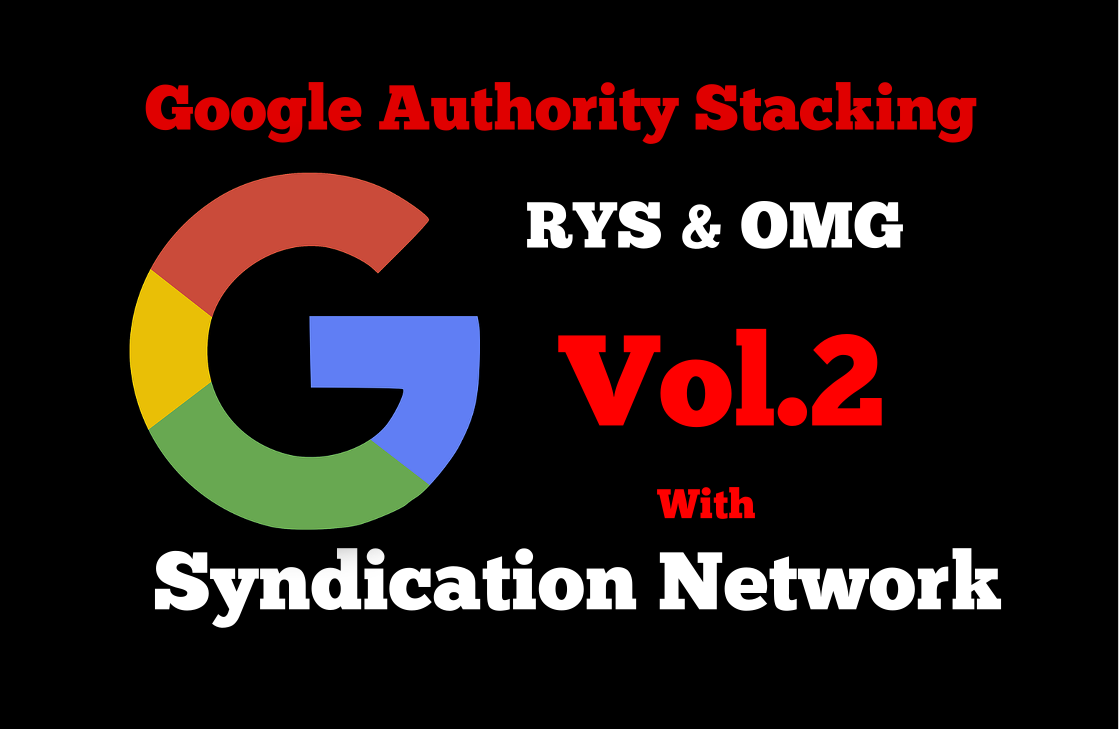 Combine Both Advance Google Stack And Syndication Network | Legiit