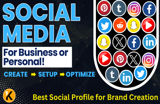 All Social Media Profile Optimization And Setup | Legiit