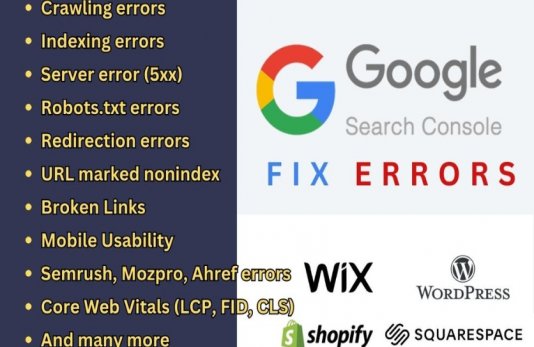 Professional Service To Fix Google Search Console | Legiit