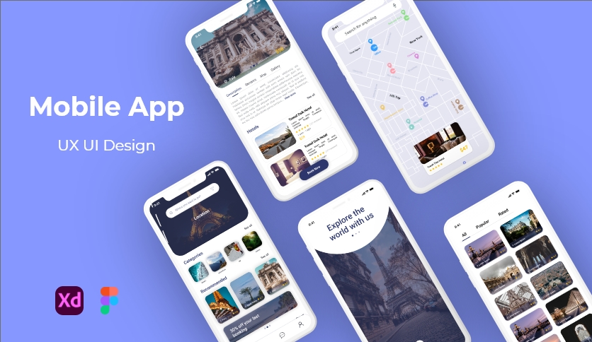 Stunning Mobile App UI UX Design | Legiit