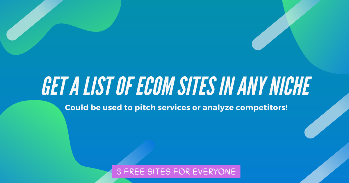 Find Ecom Stores In Your Niche🚀 | Legiit