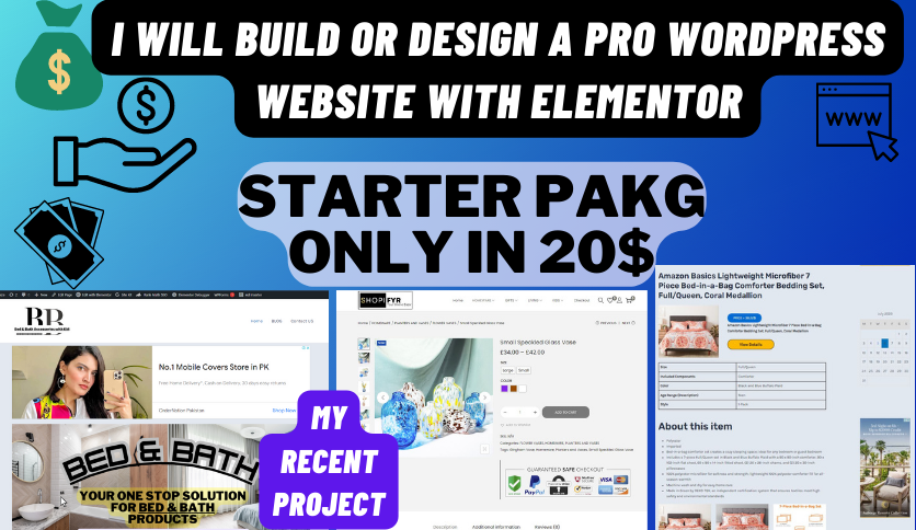 Build Or Design A Pro Wordpress Elementor Website | Legiit