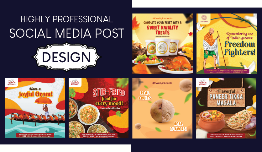 Creative Social Media Post Designing | Legiit