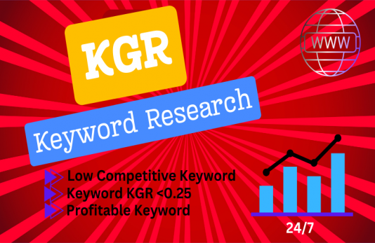 KGR Keyword Research For Explosive Growth | Legiit