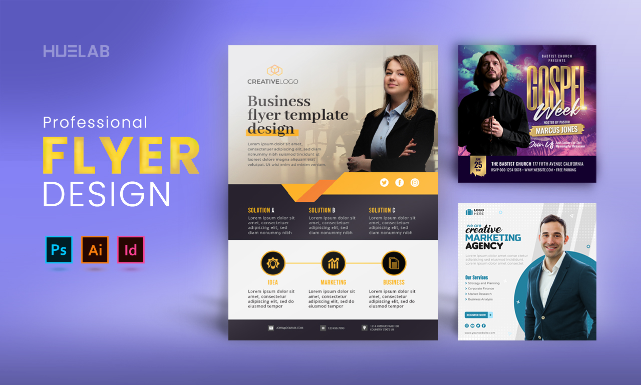 High Quality Digital Flyer Design For Business | Legiit