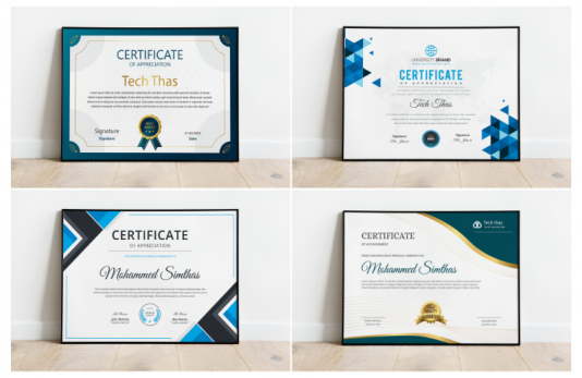 Custom Professional Certificates In 5 Hours | Legiit