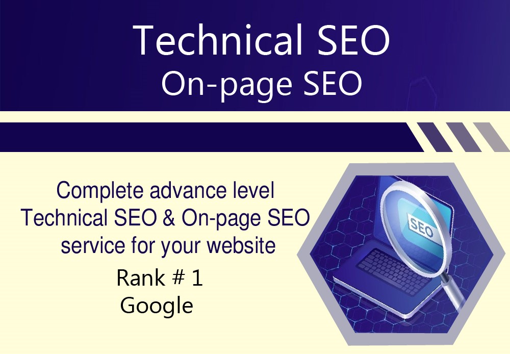 Complete And Advance Level Technical, On Page SEO | Legiit