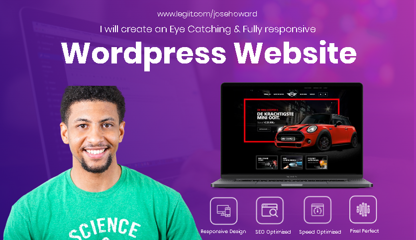 Design, Redesign, Revamp Or Clone WordPress Website Or Blog Superfast | Legiit
