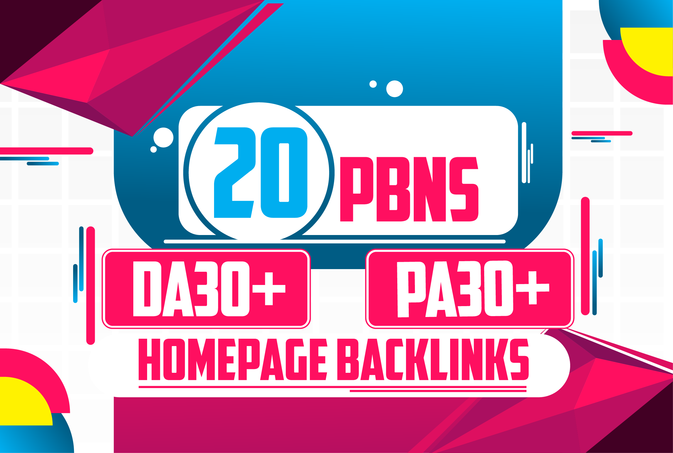 20 Homepage PBN Backlinks Skyrocket Your Website | Legiit