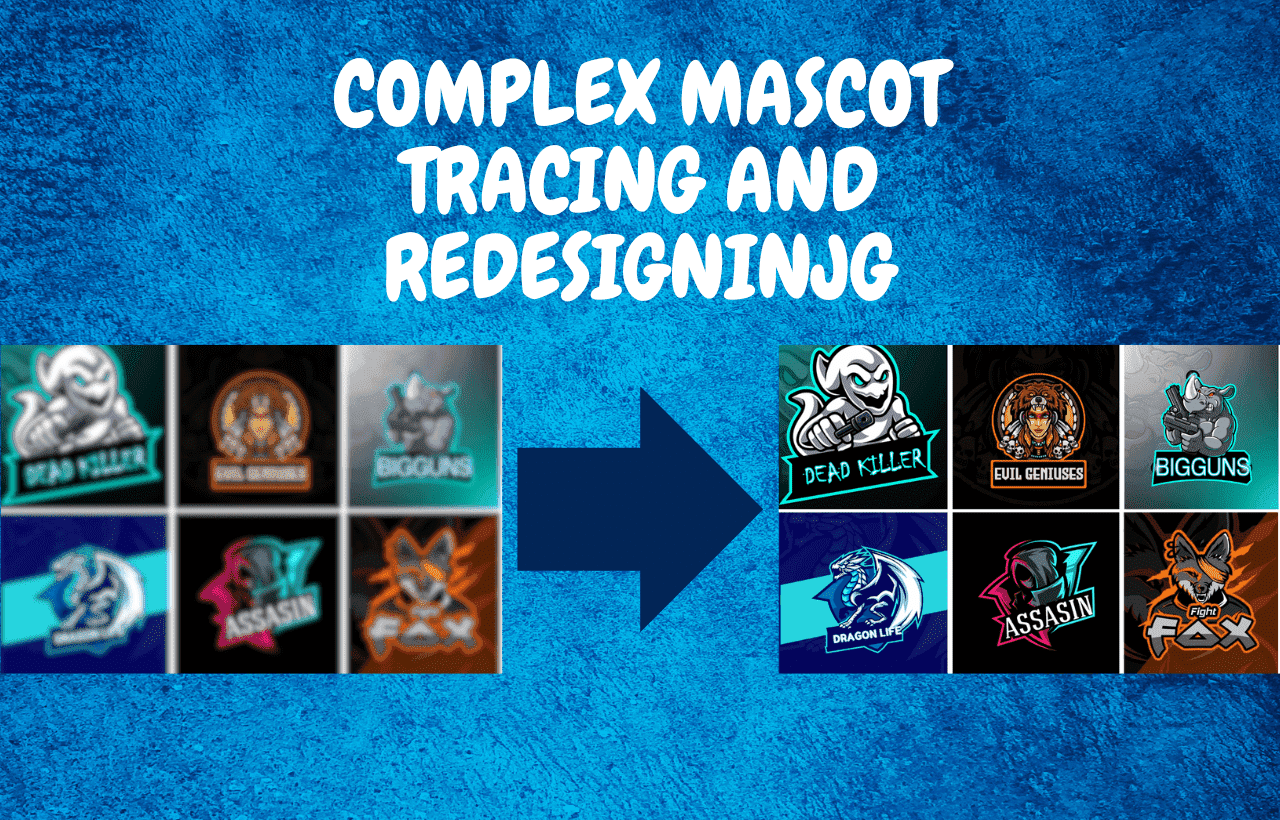 Redesign Logo,trace Logo Image, Convert To Vector | Legiit