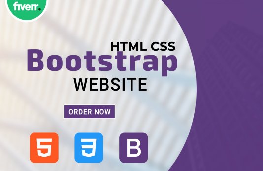 Fully Responsive HTML CSS Bootstrap Website Design | Legiit