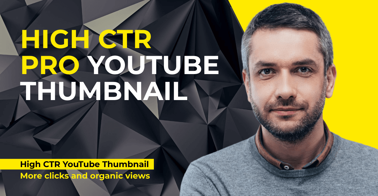 Professional YouTube Thumbnail With High Performance & CTR | Legiit