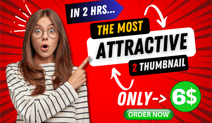 Design Eye Catching Youtube Thumbnail Banner | Legiit