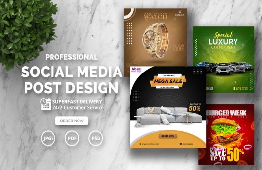 Design Your Social Media Posts And Stories | Legiit