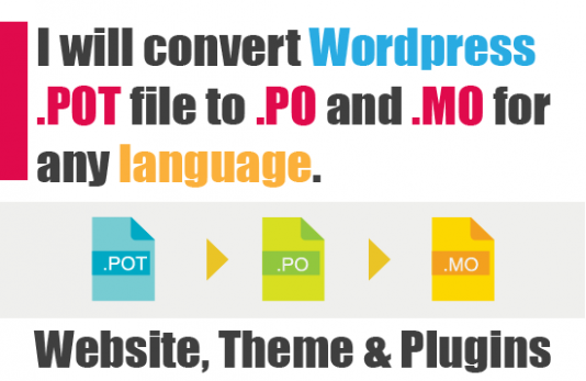 I Will Translate Wordpress Pot File Into Po And Mo With Poedit | Legiit