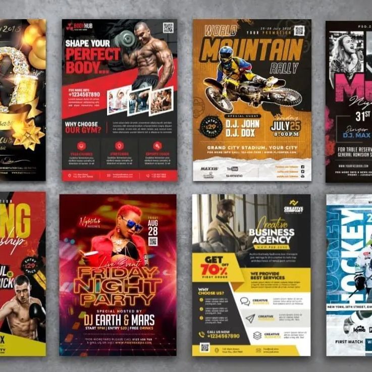 Design Event Flyers | Legiit