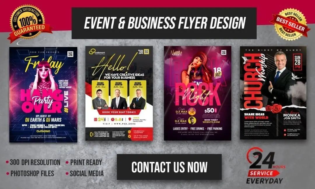 Design Event Flyers | Legiit