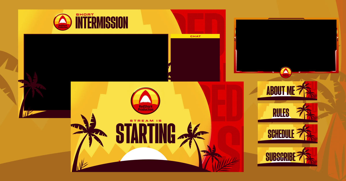 Create A Professional Twitch Stream Overlay | Legiit