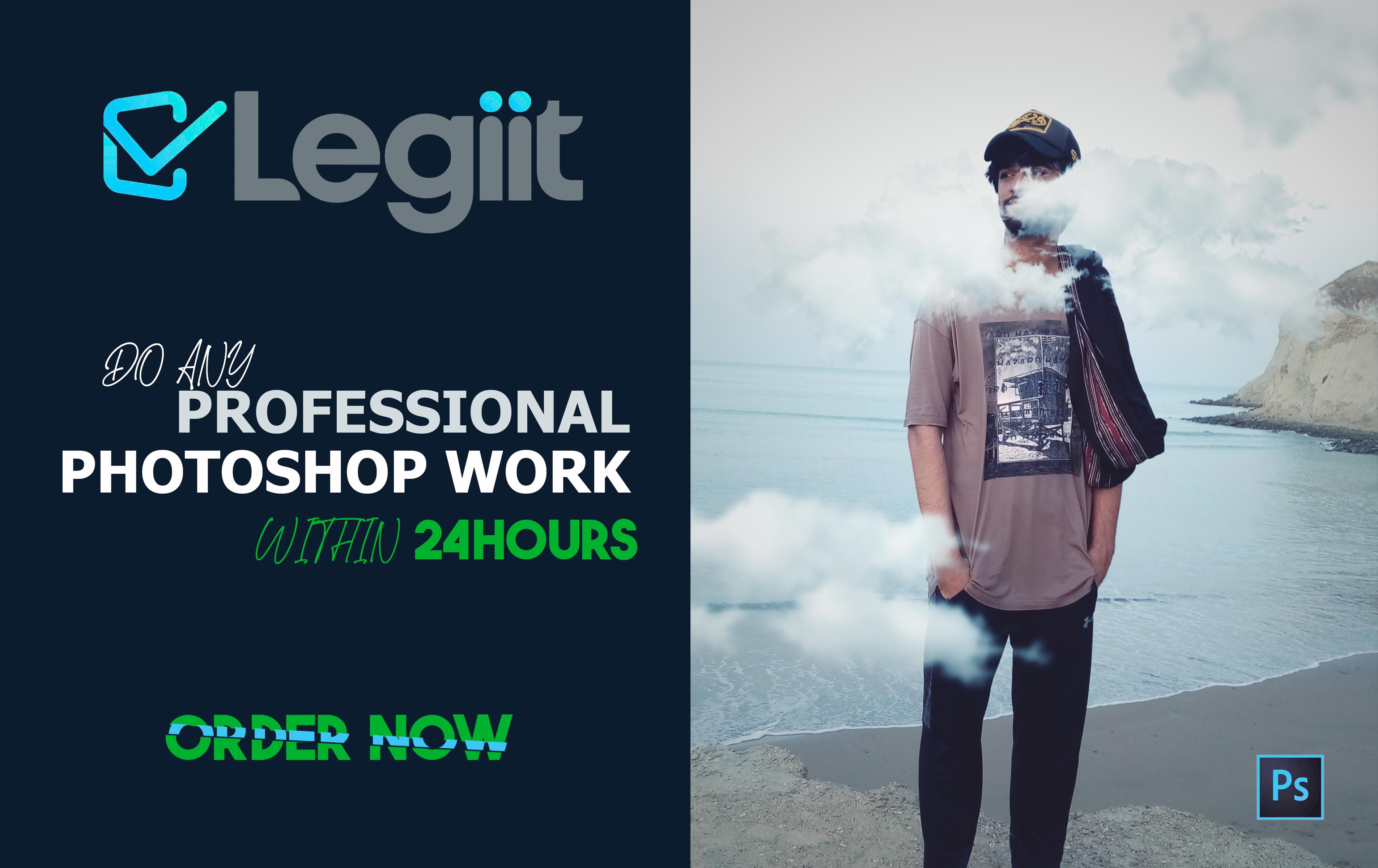 Any Professional Photoshop Work | Legiit