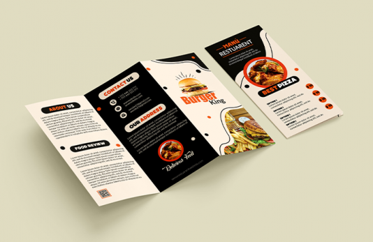 Creative Menu Card Design. | Legiit