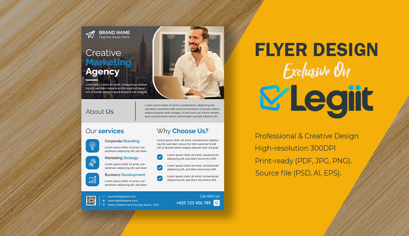 Professional Flyers Design | Legiit