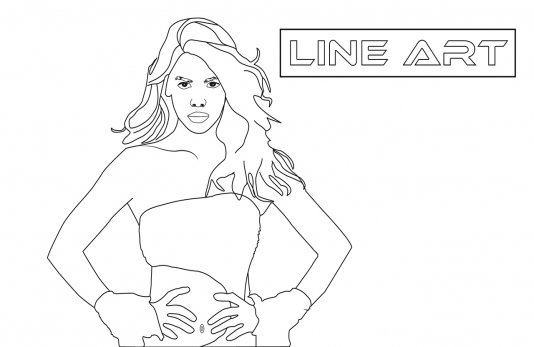 Illustration Line Art Drawing | Legiit