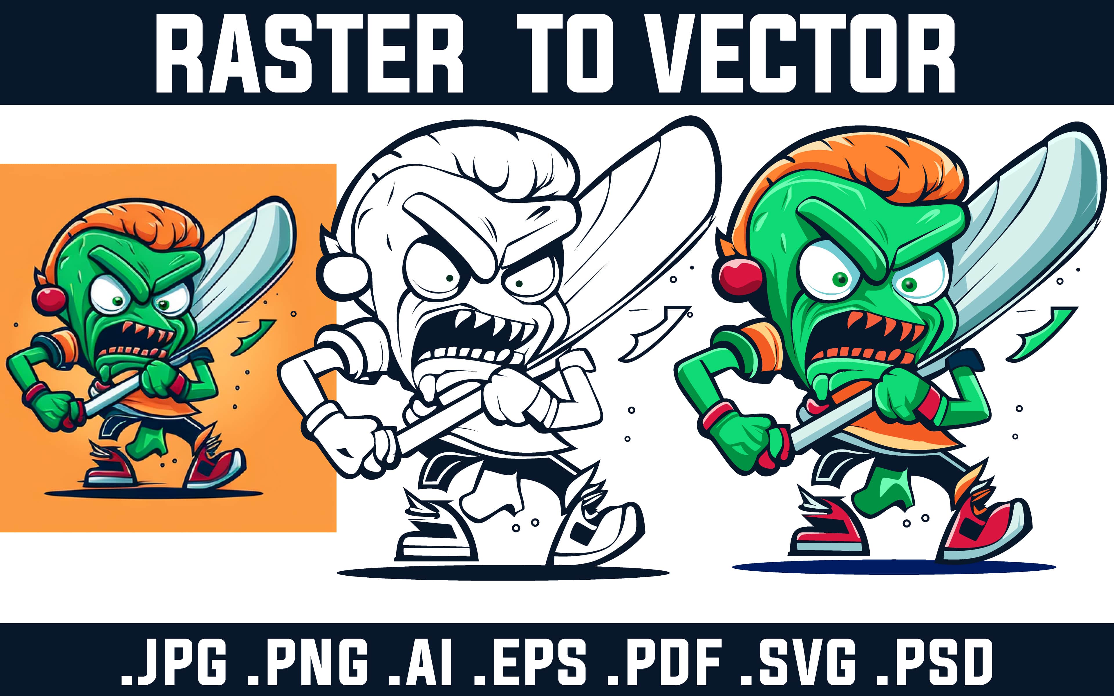 Raster To Vector Tracing, Vectorize Image | Legiit