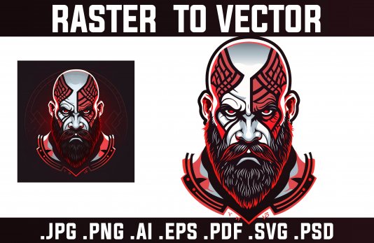 Raster To Vector Tracing, Vectorize Image | Legiit