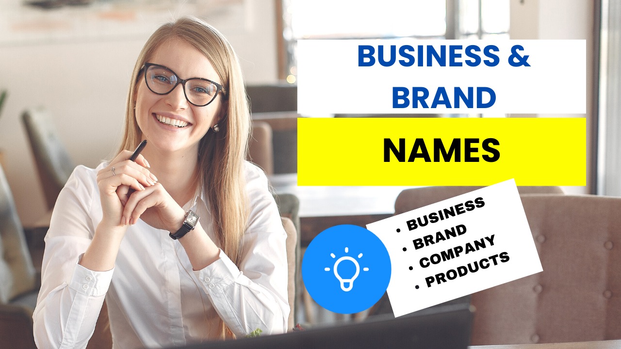 Create Catchy Business Names, Brand Names, Company | Legiit