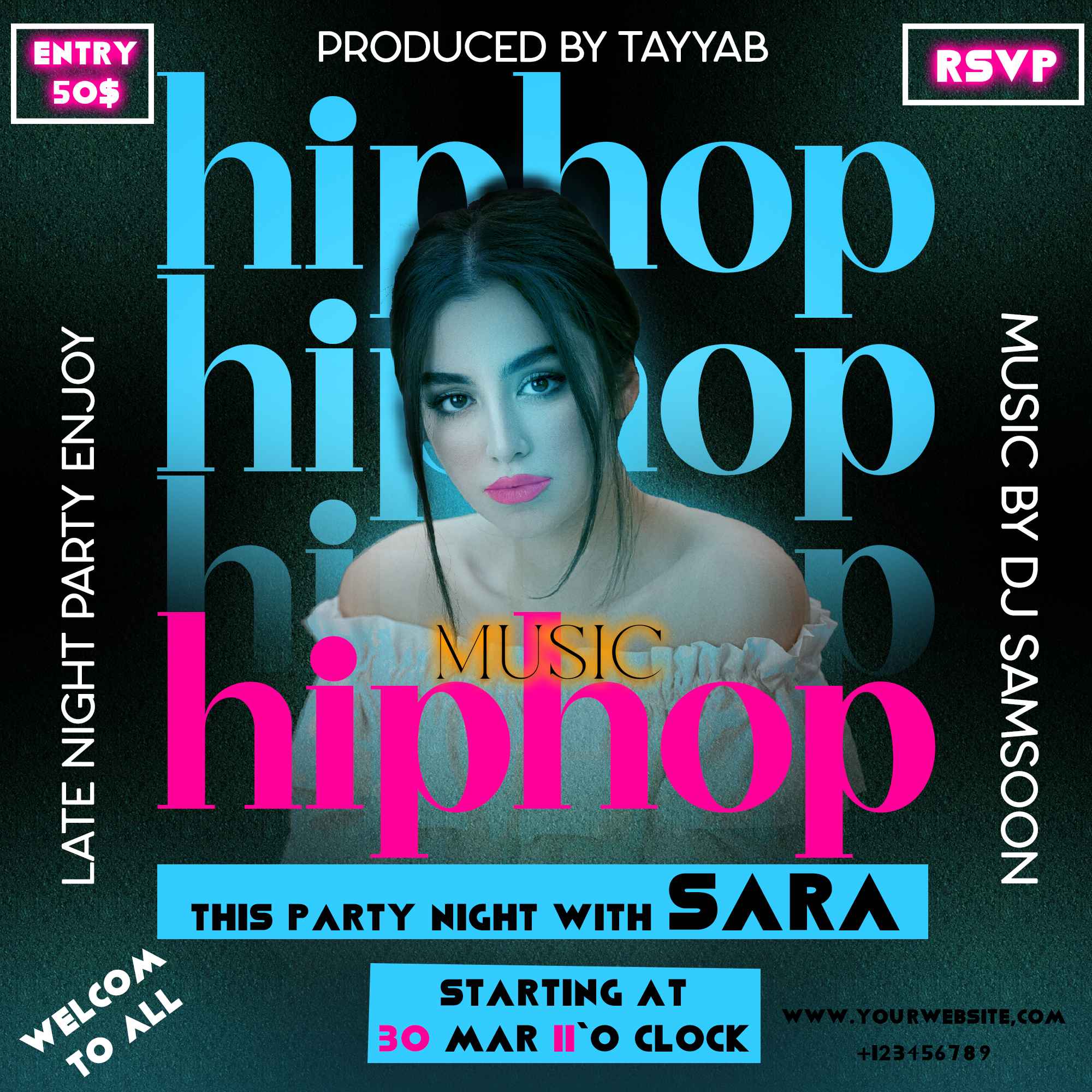 Animation Motion Flyer Poster For Event | Legiit