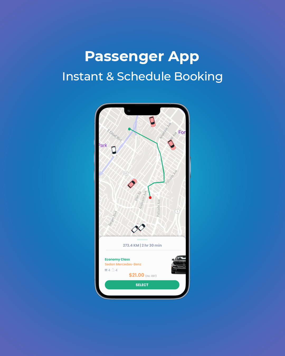 Ready Made Taxi Ride Booking App | Legiit