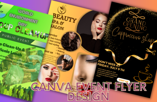 Design Your Event Flyer, Business Flyer In Canva | Legiit