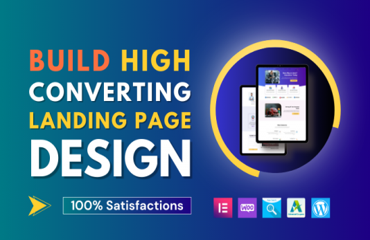 Build A High-converting Landing Page | Legiit