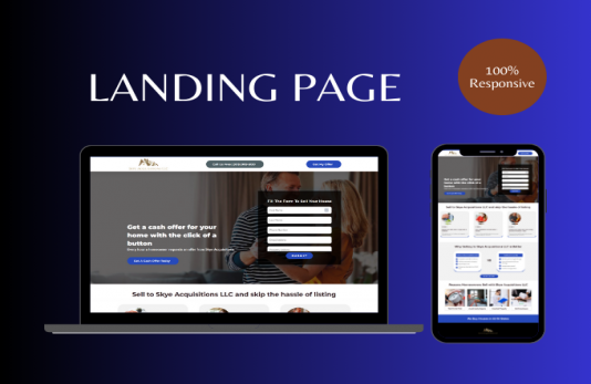 Build A High-converting Landing Page | Legiit