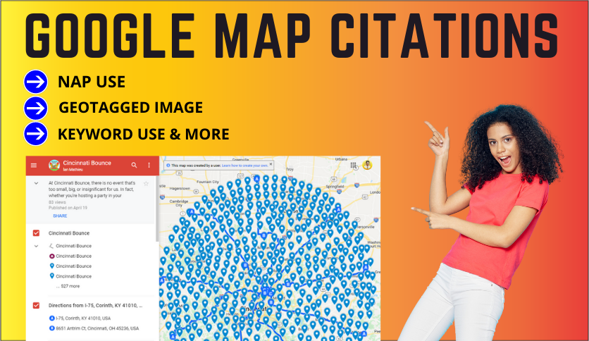 Get Google Map Citations With Backlinks And NAP References To Your ...