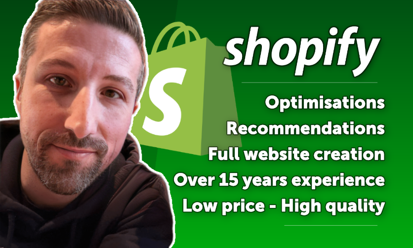 Shopify Store Website Creation And Setup | Legiit