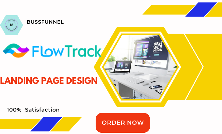 Professional Flowtrack Landing Page Design | Legiit