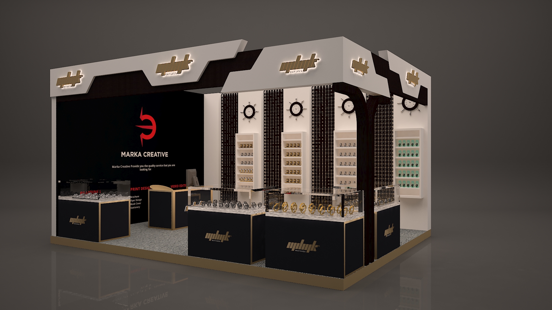 Business Exhibition Stall Design | Legiit