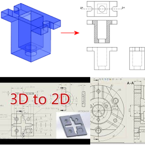 Design 3D Models And 2D Drawings By Solidworks | Legiit