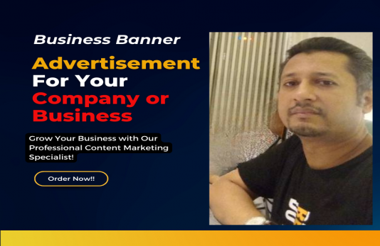 Business Banner, Advertisement For Your Company | Legiit