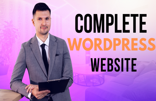 Design And Develop Complete Website | Legiit