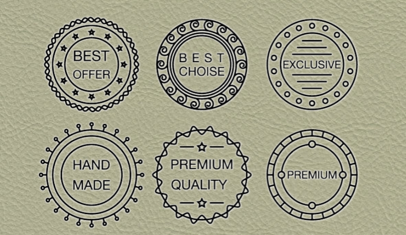 Badge Design, Round Sticker , Label And Stump Logo | Legiit
